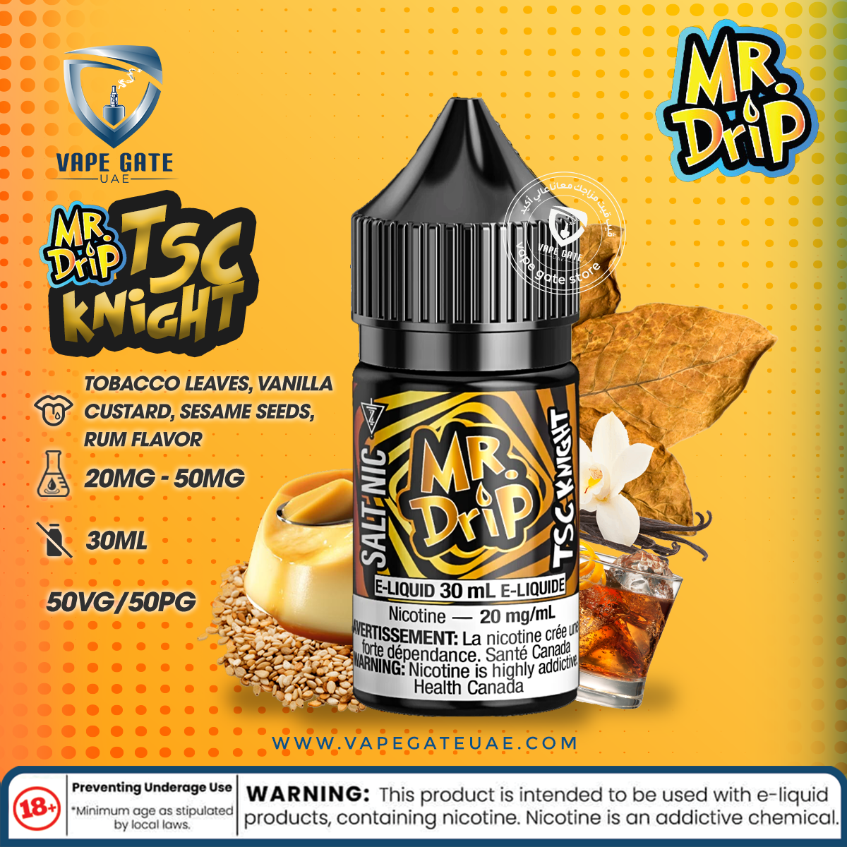 MR DRIP - TSC KNIGHT (30ML) | Abu Dhabi & Dubai UAE